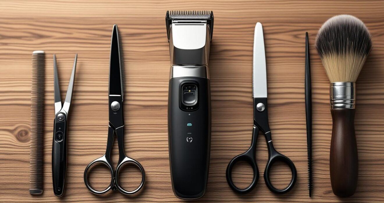 How to Achieve a Perfect V-Shaped Beard Trim - Barber Craft