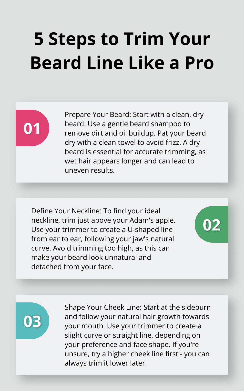 How to Get the Perfect Beard Trim Line Up - Barber Craft