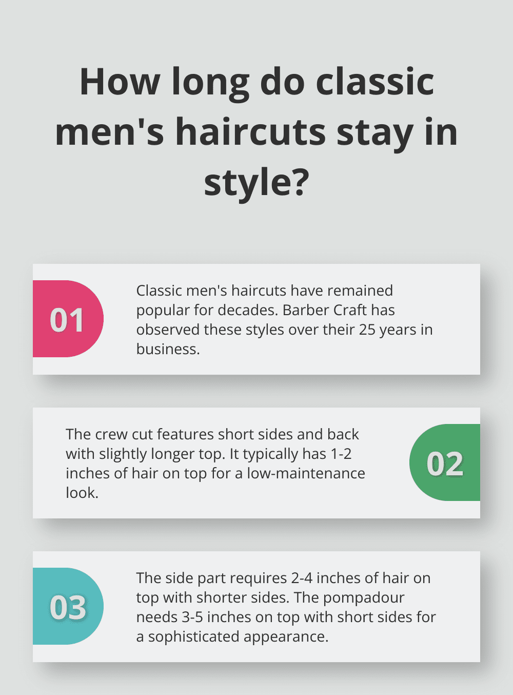 Timeless Haircut Styles Every Man Should Know - Barber Craft